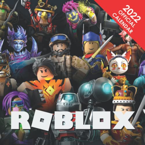 2022 Calendar Roblọx: 2022 Weekly & Monthly Planner with Notes Section ...