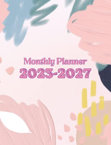 2023-2027 Monthly Planner 5 Years: 2023-2027 Monthly Planner/Calendar ...