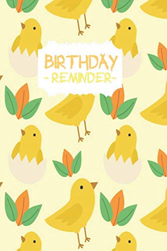 Birthday Reminder:Birthday and Anniversary Reminder NoteBook Floral ...