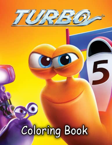 Turbo Coloring Book: Great Pages with Premium Quality Images ...