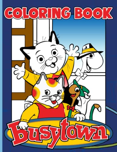 Busytown Coloring Book: All Amazing Creative Fun Colouring Pages For ...