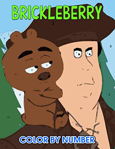 Brickleberry Color by Number: Brickleberry Color Book An Adult Coloring ...