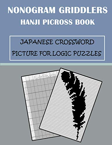 Nonogram Griddlers Hanji picross book Japanese crossword picture for ...