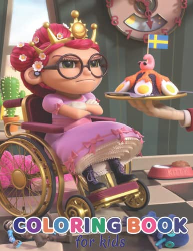 Coloring Book For Kids: Cute and Fun: Easter, Eggs, Bunnies, Spring ...