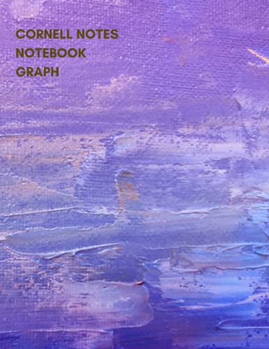 Cornell Notes Notebook Graph: Cornell Note Taking System 8.5x11" Graph ...