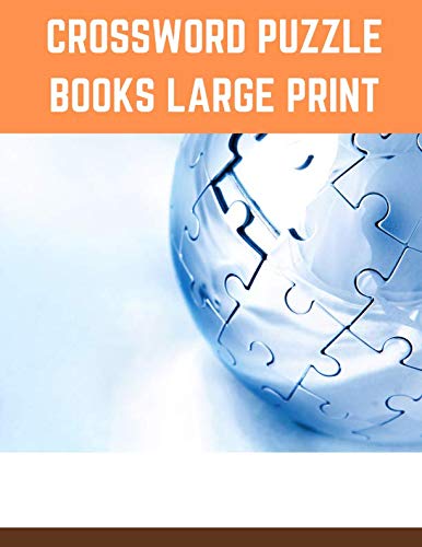 crossword puzzle books large print: This book is crossword puzzle books ...