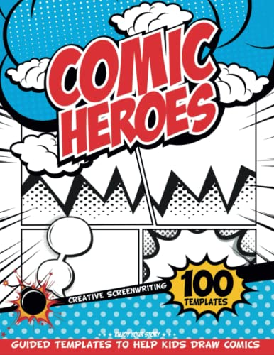 11 Year Old Boy Comic Journal: Graphic Novels For Kids 9-12 Boys, Fill ...