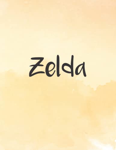 Zelda: Dot Grid Notebook 8.5 x 11| For Graphing Pad, Design Book, Work ...