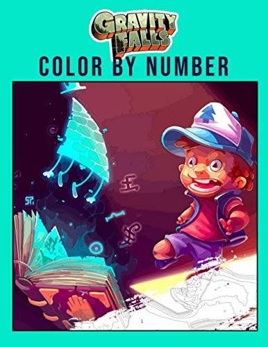 Gravity Falls Color by Number: Animated Mystery Comedy Television ...