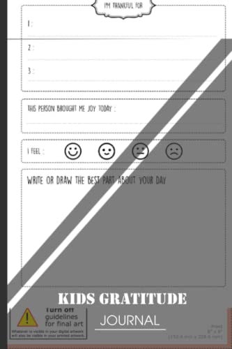 Kids Gratitude Journal: Day gratitude journal with daily writing ...
