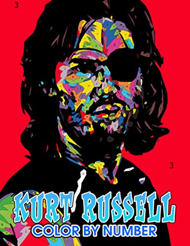 Kurt russell Color by Number: Kurt russell Color Book An Adult Coloring ...