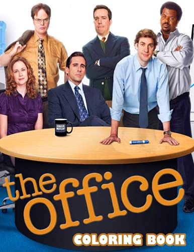 The Office Coloring Book: An Interesting Coloring Book For Relaxation ...