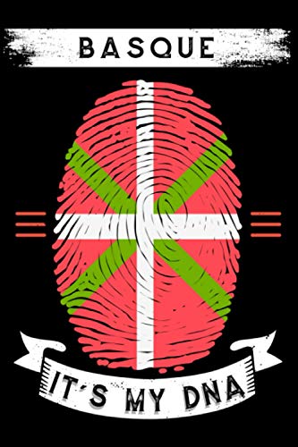 Basque it's my DNA: A Ruled Notebook flag Basque, Basque Genetic root ...