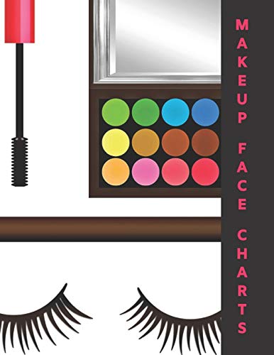 Makeup Face Charts: Practice make-up techniques with this workbook ...