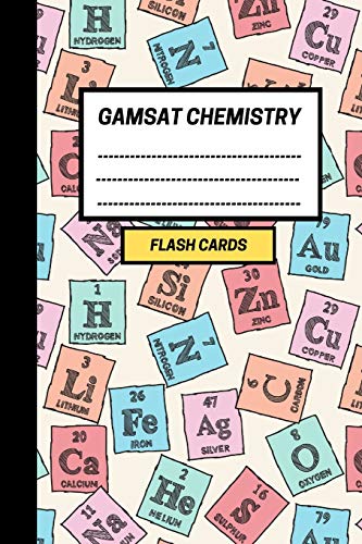GAMSAT Chemistry Flashcards: Create your own Chemistry Flash cards for ...