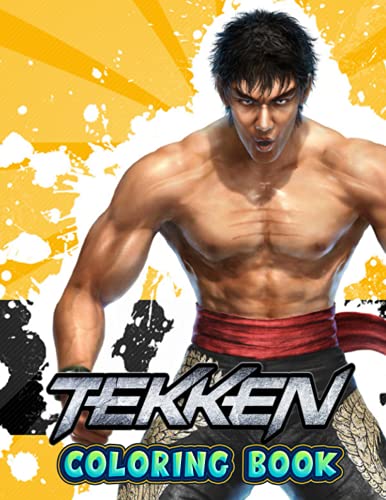 Tekken coloring book: The book is a great gift for fans of all ages to ...