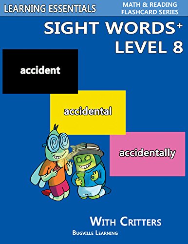 Sight Words Plus Level 8: Sight Words Flash Cards with Critters by ...