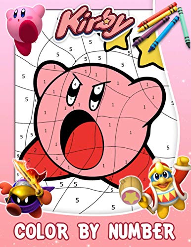 Kirby Color By Number: Coloring Books Are Easy To Color, Build ...