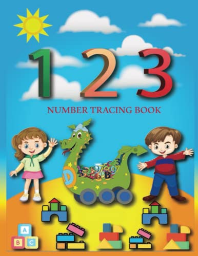 Number Tracing book for kids: English numbers tracing book for kids by ...