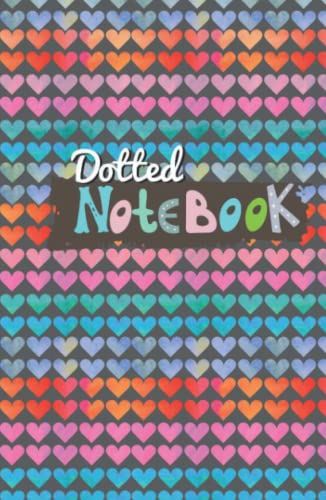 Dotted Notebook: Hardcover notebook 5.5 " x 8.5 " ( printable 5 mm dot ...