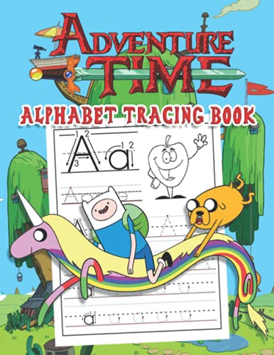 Adventure Time Alphabet Tracing Book: Adventure Time Alphabet Tracing ...