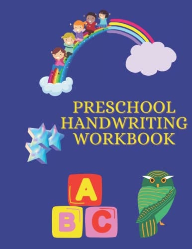 Preschool handwriting workbook: Letter tracing for preschoolers by ...