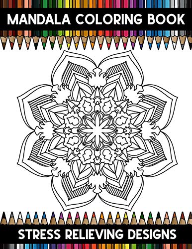 Mandala Coloring Book: A Super Amazing Mandala Coloring Activity Book ...
