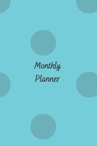 Blue Polka Dot Monthly Planner by Alexandria Deaton | Goodreads