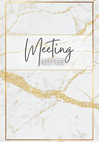 Meeting Notes: Business Organizer Notebook for Meetings, Professional ...