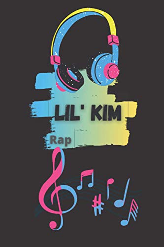 Lil' Kim rap: Wonderful Journal Notebook for Lil' Kim fans to write ...