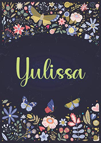 Yulissa: Cuaderno de notas A5 | Nombre personalizado Yulissa | Regalo ...
