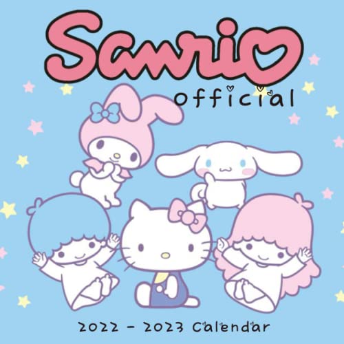 Sanrio 2022 Calendar: Cartoon 2022 OFFICIAL calendar -Sanrio Weekly ...