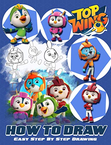 How to Draw Top Wing: Characters Drawing And Coloring In Top Wing ...