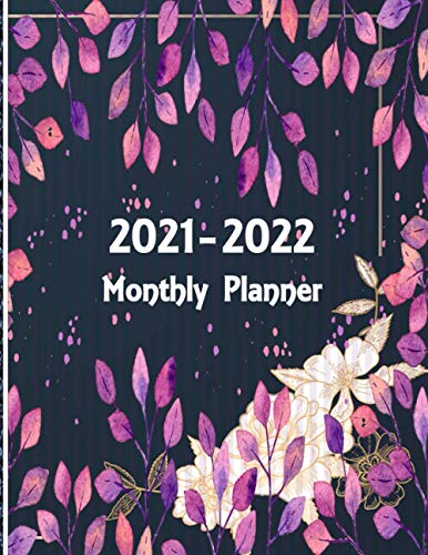 2021-2022 Monthly Planner: 2 Years Monthly Planner, 24 Months Schedule ...