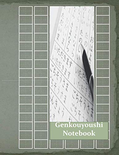 Genkouyoushi Notebook: Cornell Notes Japanese Writing Notebook ...