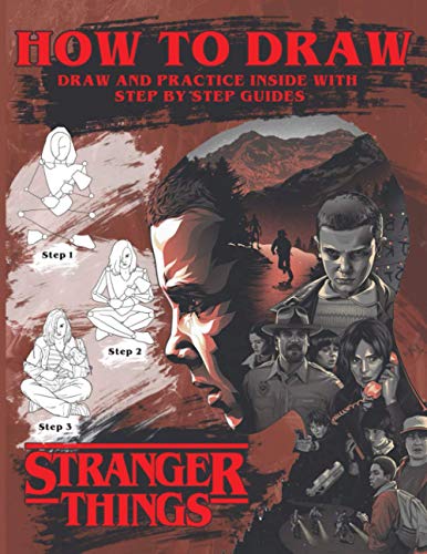 How to Draw Stranger Things: Drawing Characters And Coloring With ...