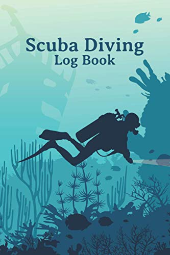 Scuba Diving Log Book: Scuba Dive Journal with World Map for Training ...