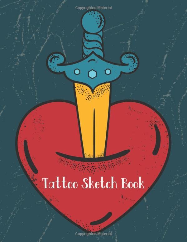 Tattoo Sketch Book: Design Notebook to Create Your Own Tattoo Art Work ...