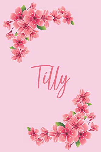 Tilly Gift: Personalized journal notebook for women with Tilly name ...