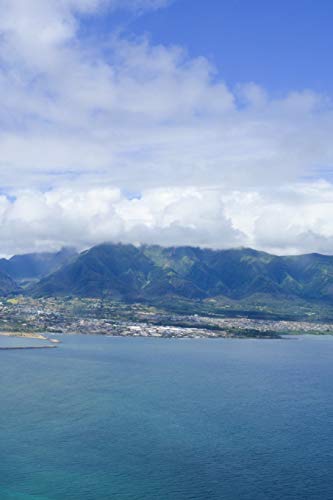 Journal: 150 Lined & Dated Pages, 6x9 Inches, Inspiring Hawaii, Maui ...