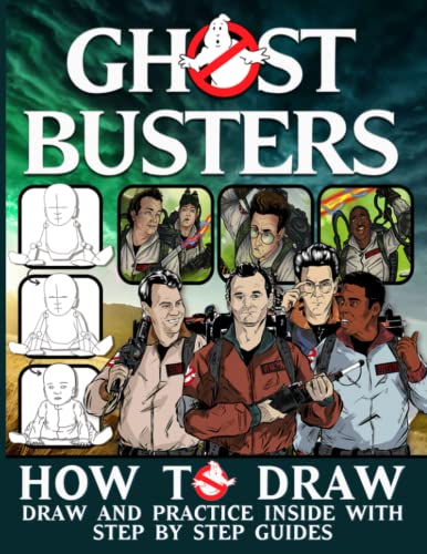 Ghostbusters How To Draw: An Amazing Activity Coloring Step By Drawing ...