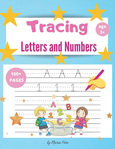 Tracing Letters and Numbers: for kids. Workbook for Preschool ...