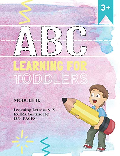 ABC Learning for Toddlers: Preschool Workbook for 3 Year Olds that ...