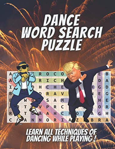 Dancing Word Search Puzzle: 1000+ Words in Search Puzzles Large Print ...
