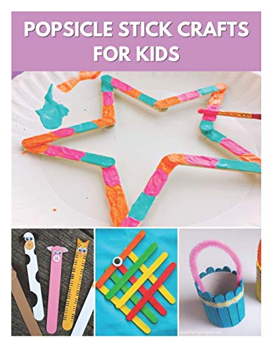 Popsicle Stick Crafts Book: Popsicle Stick Toys | Beaded Popsicle Stick ...