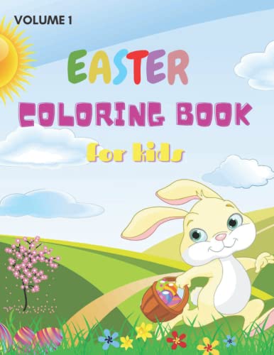 Easter Coloring Book for kids: Easter colouring book for kids age 4-8: ...