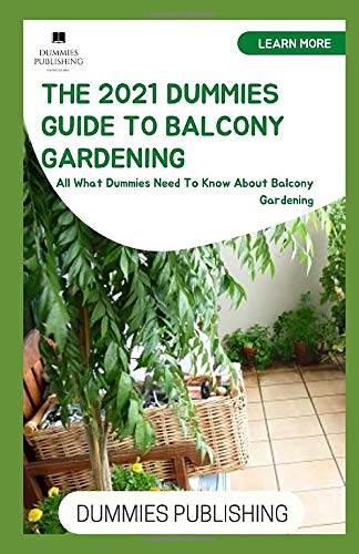 THE 2021 DUMMIES GUIDE TO BALCONY GARDENING: All What Dummies Need To ...