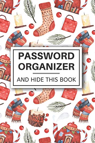 Passwords Organizer And Hide This Book: Password Logbook For Senior Women & Men ~ Password ...