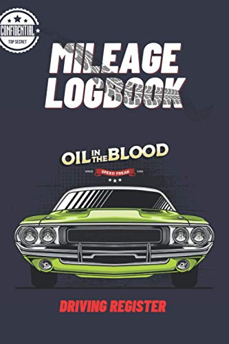 Mileage logbook: Mileage Log and Expense Notebook - Durable Journal ...