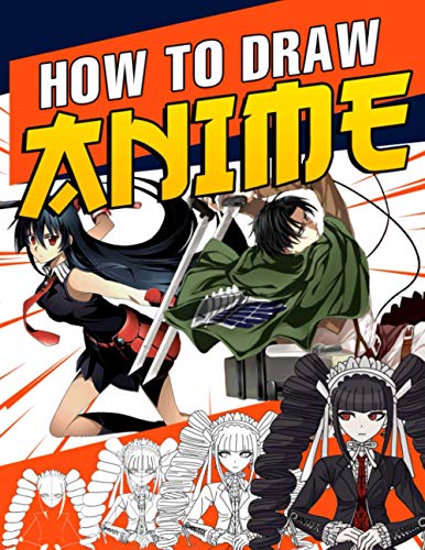 How To Draw Anime: A Book For Kids To Relax And Practice Drawing With ...